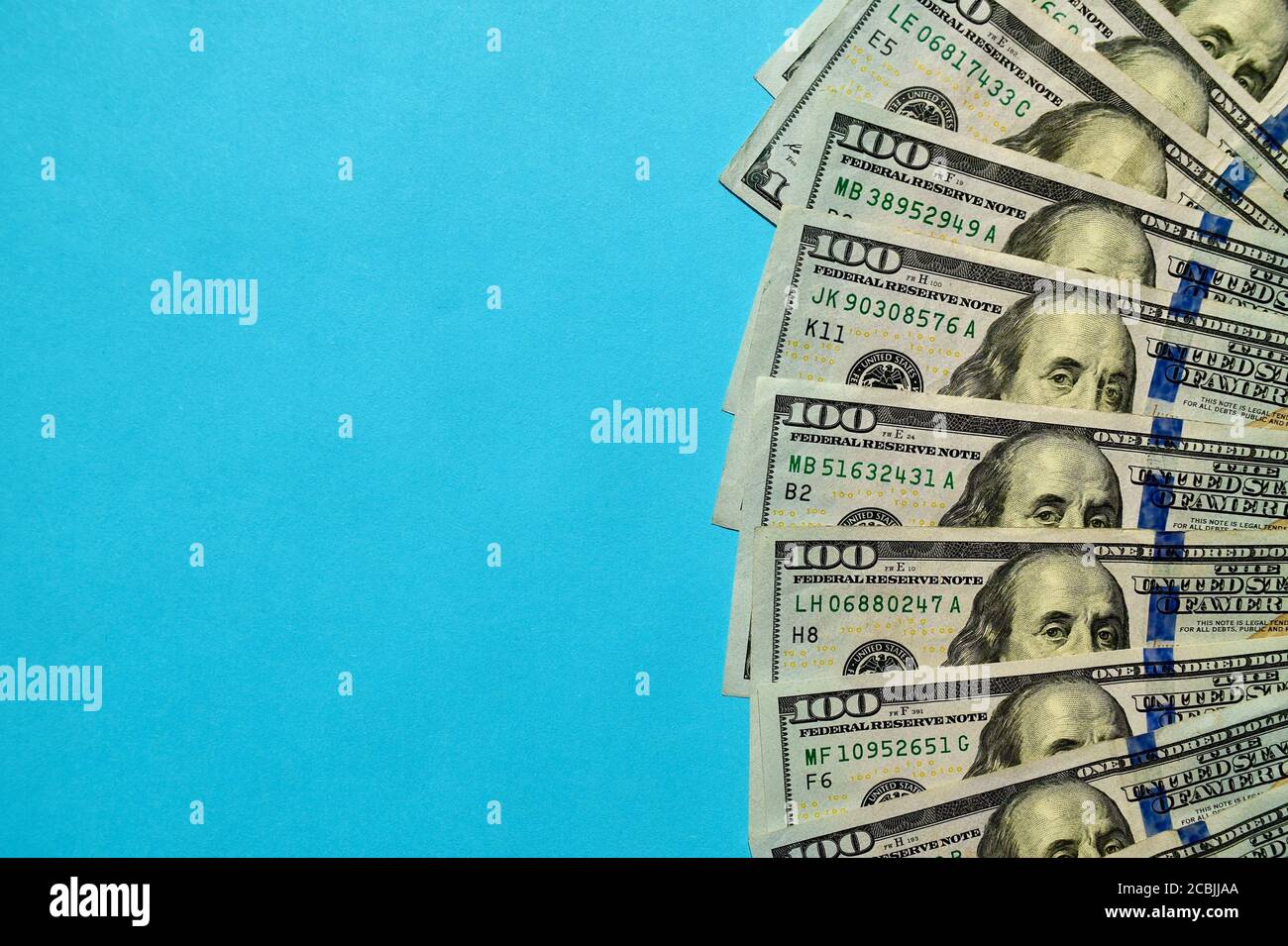 Us dollars national currency, many 100 American dollar banknotes. USD ...