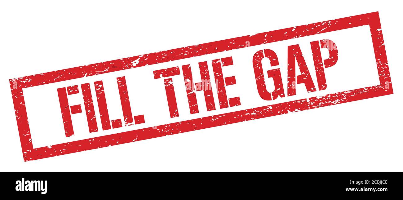 Fill the gap stamp hi-res stock photography and images - Alamy