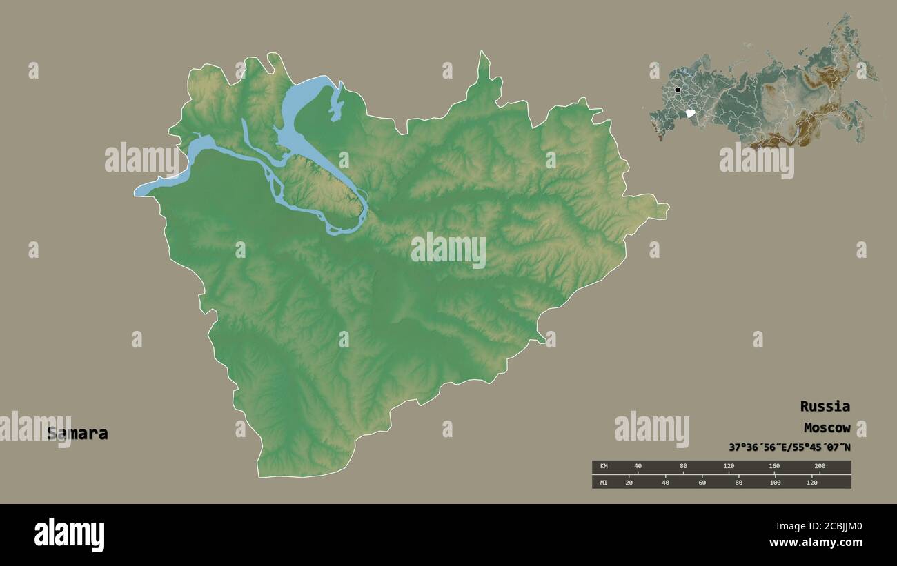 Samara kuybyshev map hi-res stock photography and images - Alamy