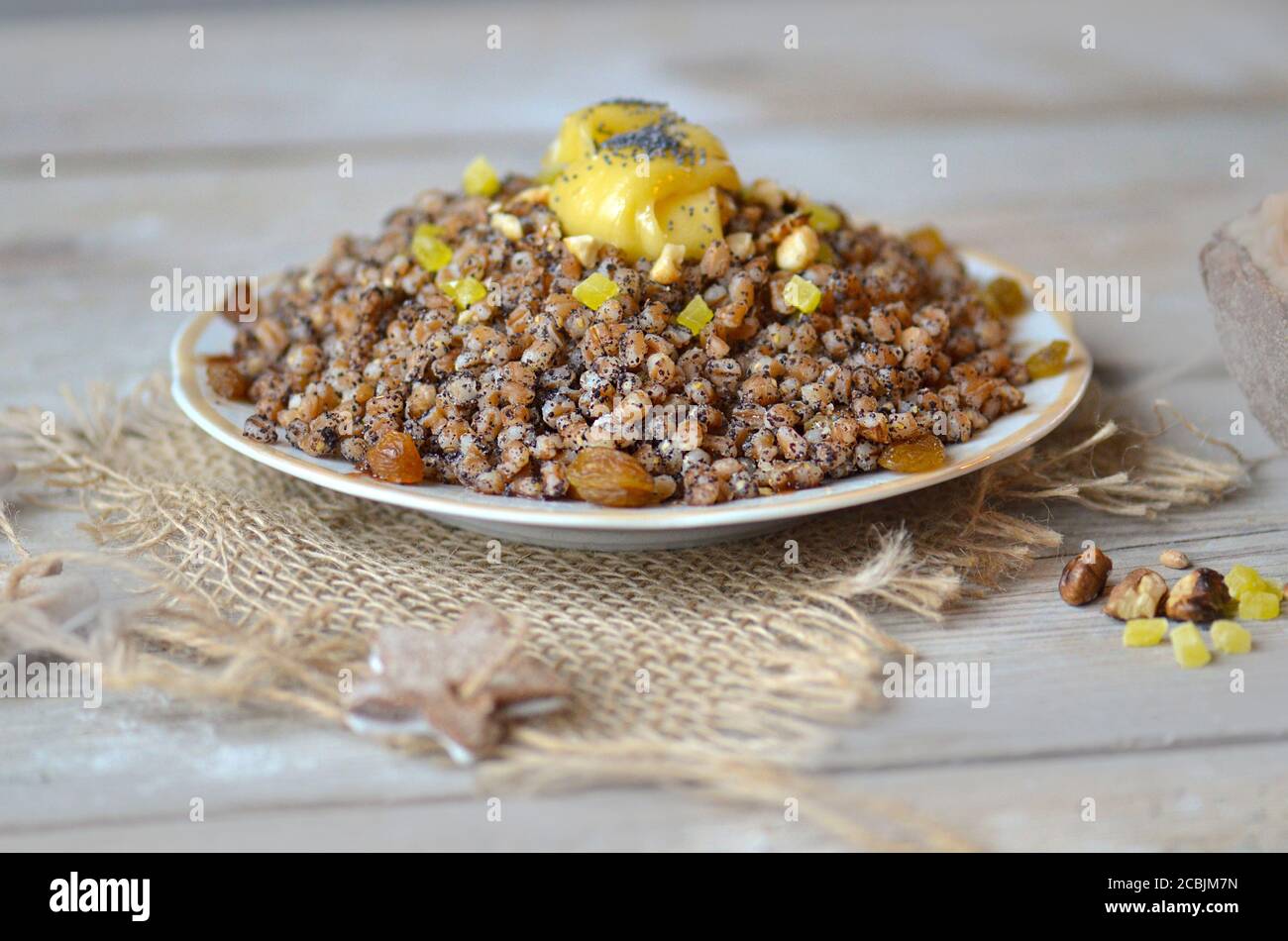 Traditional Christmas dish in Poland and Ukraine. Traditional ukrainian ...