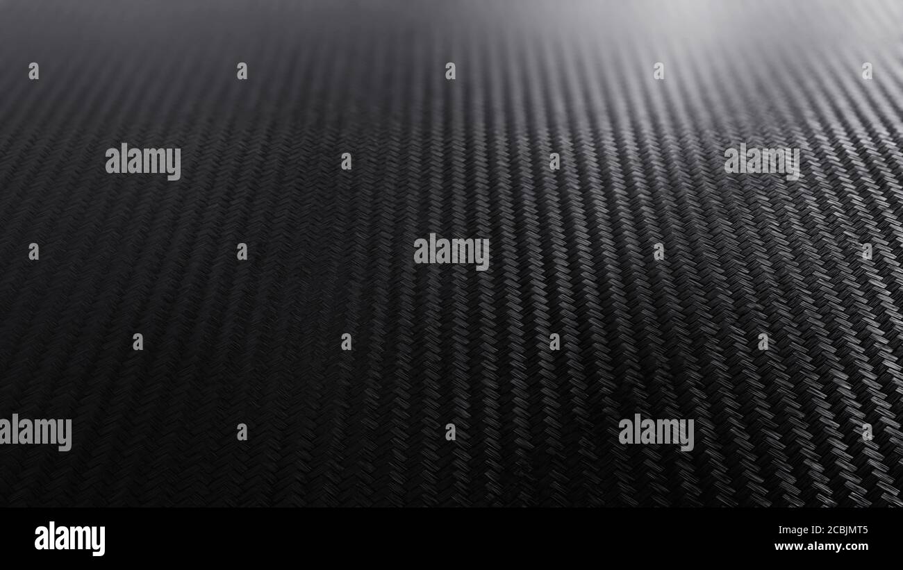 Carbon fiber texture shiny pattern background. Dark with lighting. 3D ...