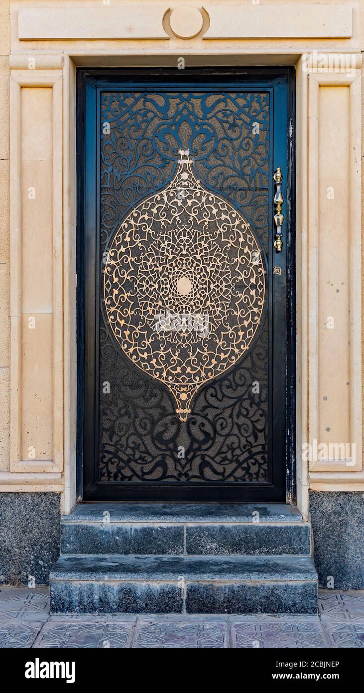Saudi Arabian doors Stock Photo - Alamy