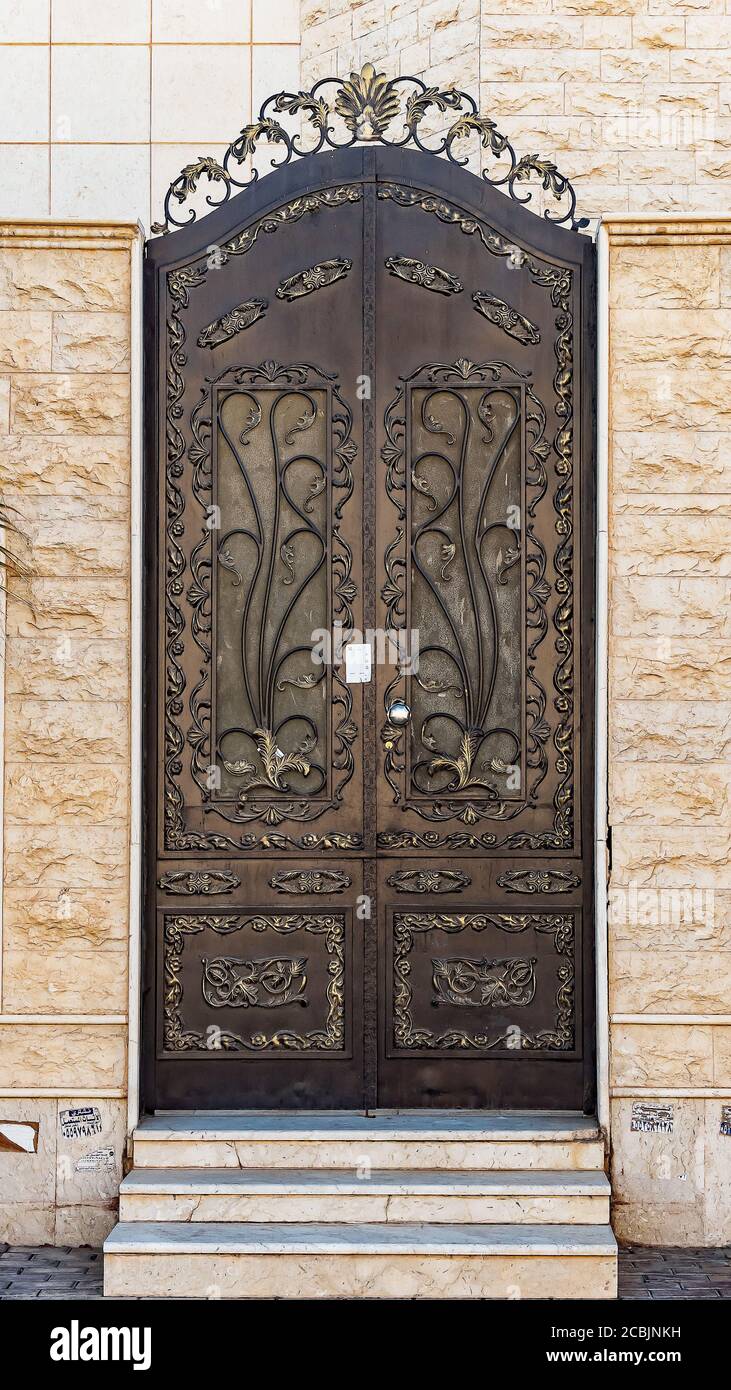 Saudi Arabian doors Stock Photo - Alamy