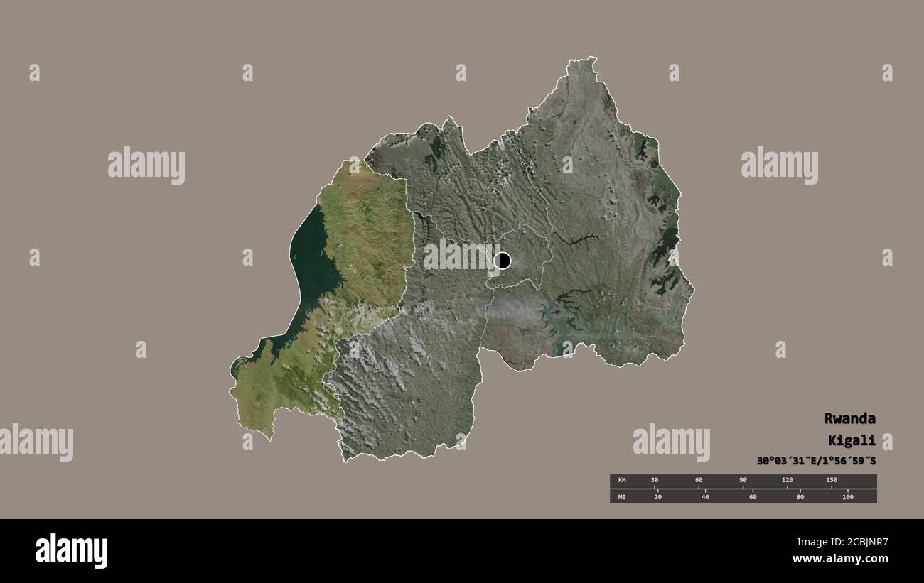 Map satellite geography rwanda hi-res stock photography and images - Alamy