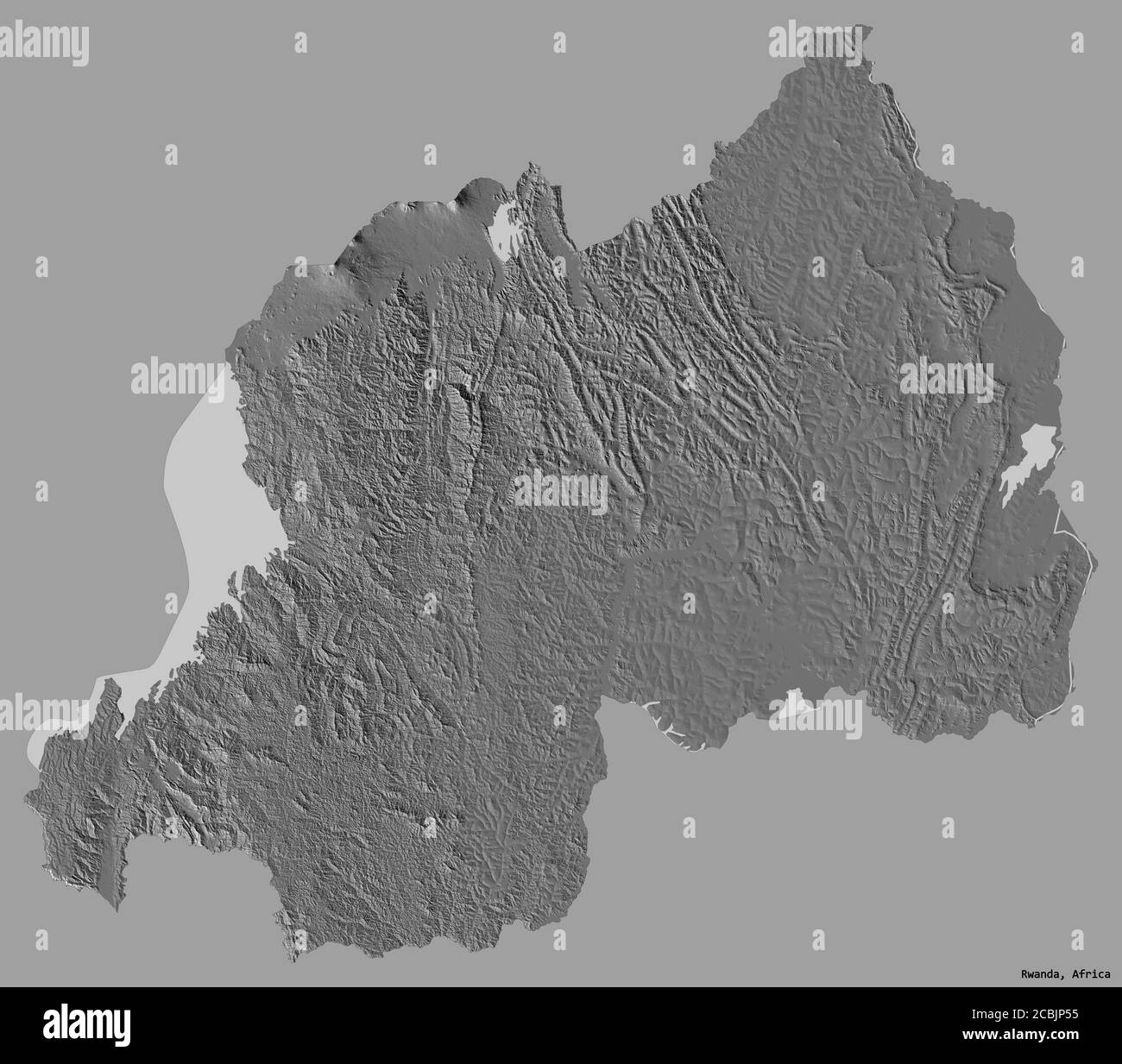Country profile map of rwanda hi-res stock photography and images - Alamy