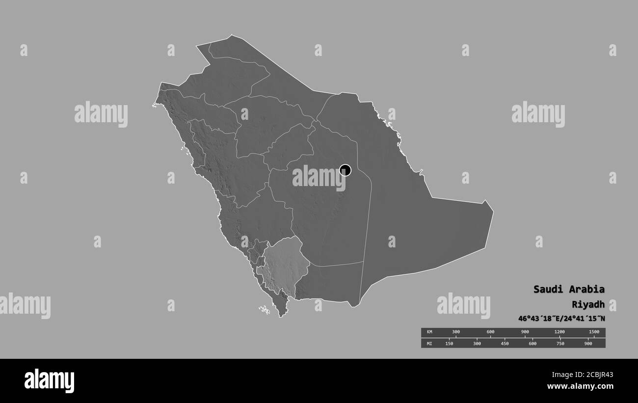 Map of abha Black and White Stock Photos & Images - Alamy