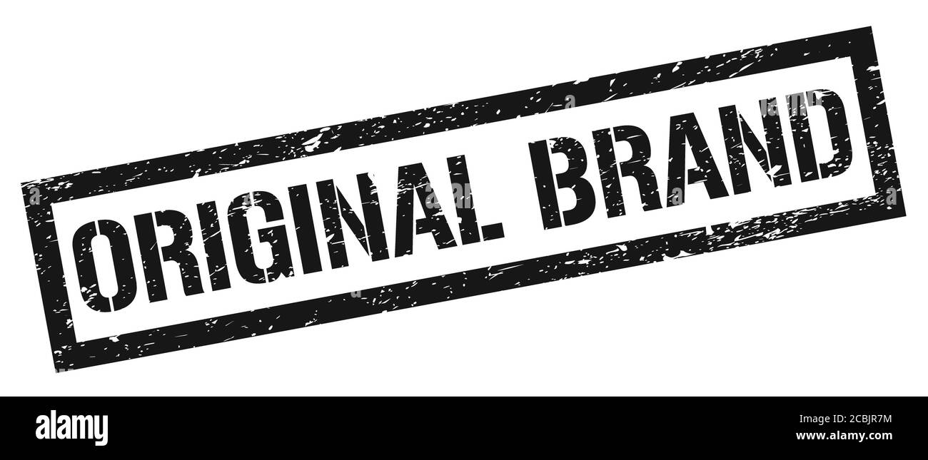 Original brand word hi-res stock photography and images - Alamy