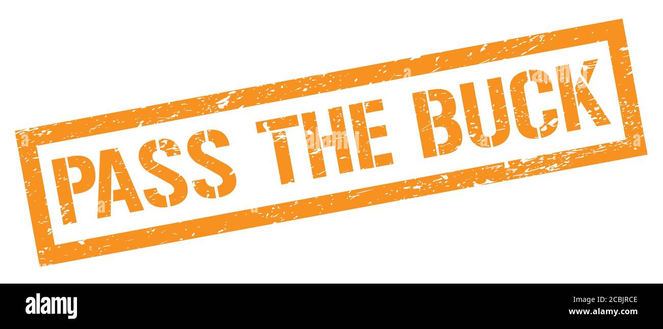 Pass the buck Cut Out Stock Images & Pictures - Alamy