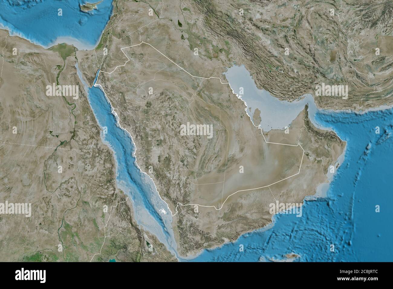 Satellite view of riyadh map hi-res stock photography and images - Alamy
