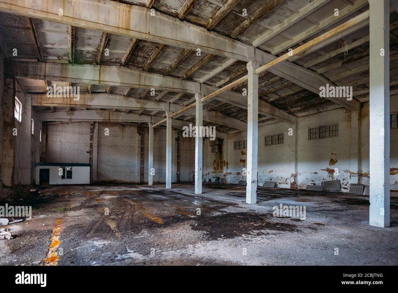 Old Factory Building Interior