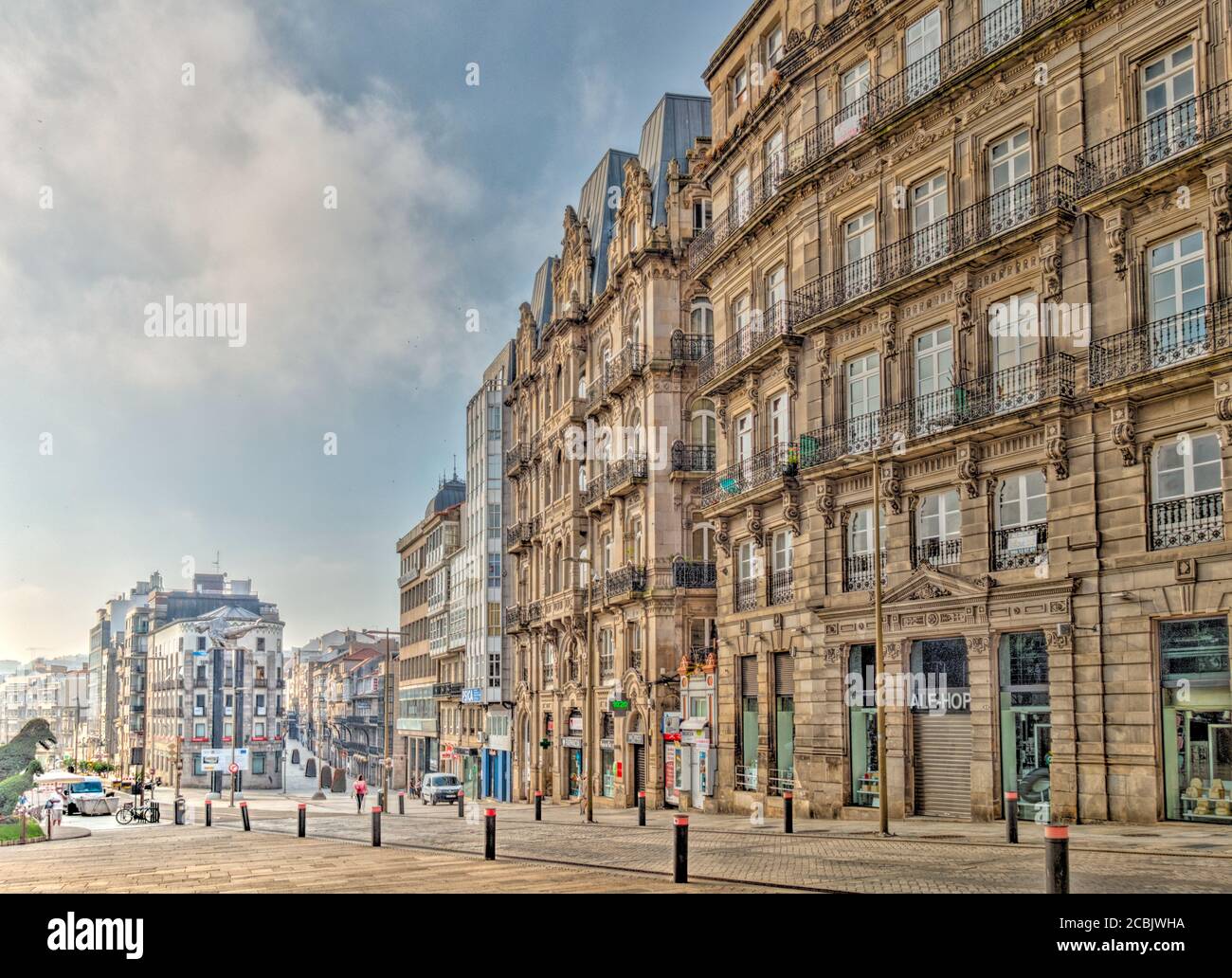 Vigo galicia spain old town hi-res stock photography and images - Alamy