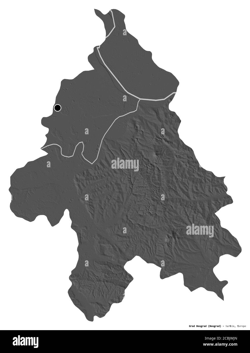 Beograd map hi-res stock photography and images - Alamy