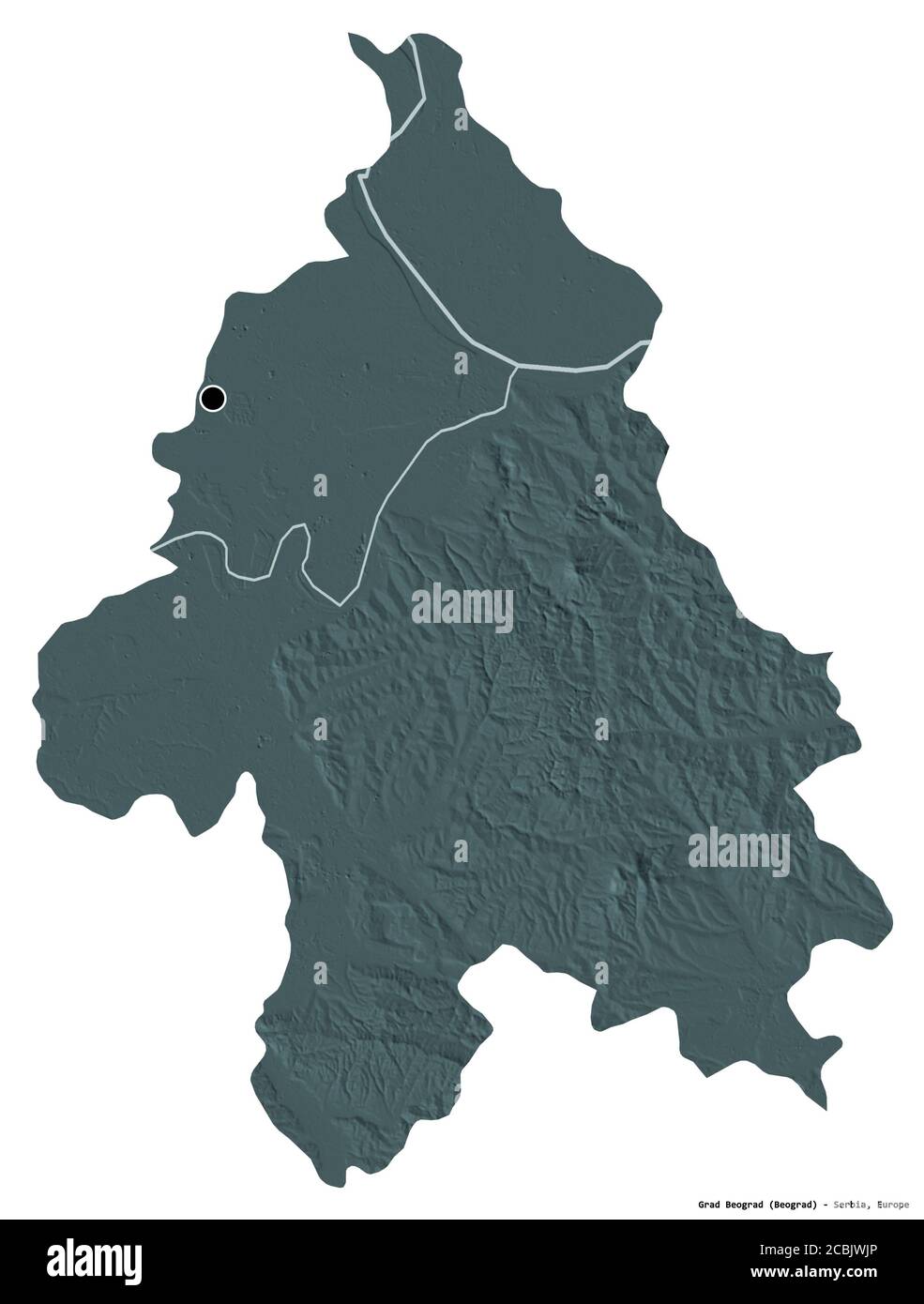 Beograd map hi-res stock photography and images - Alamy