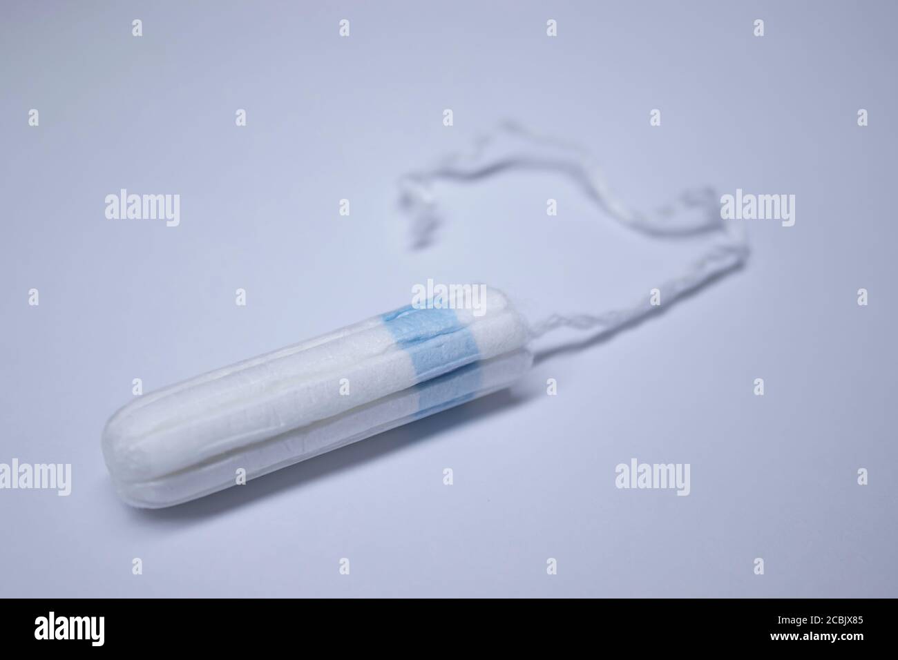 female tampon. menstruation concept. isolated. white background. High ...