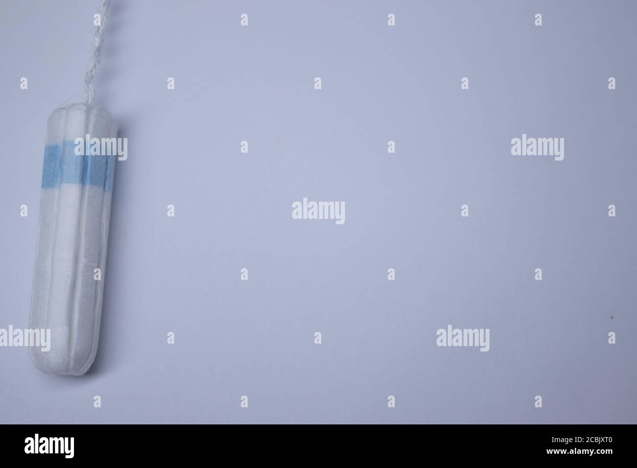 female tampon. menstruation concept. isolated. white background. High ...