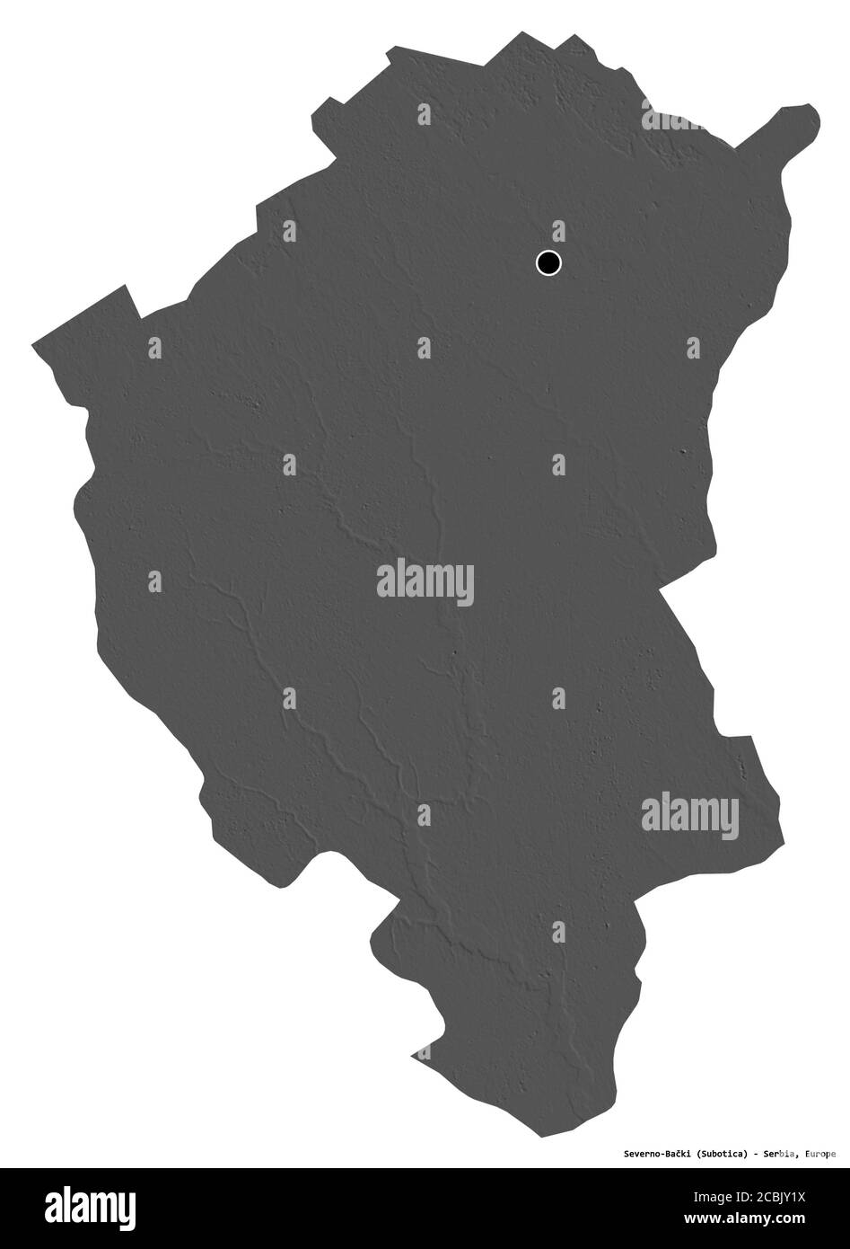 Map of subotica Cut Out Stock Images & Pictures - Alamy