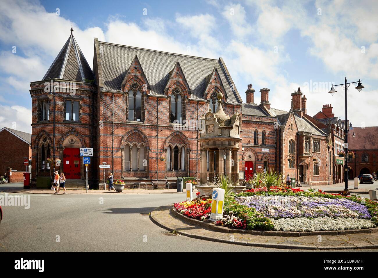 Sandbach market town Cheshire Hightown Drinking Fountain Sandbach Town ...