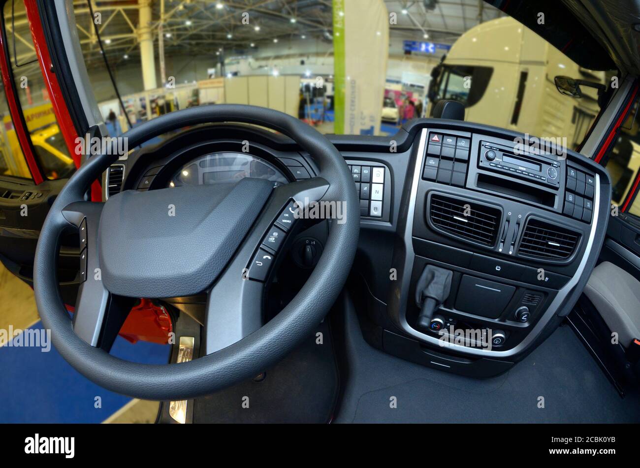 Modern truck dashboard hi-res stock photography and images - Alamy