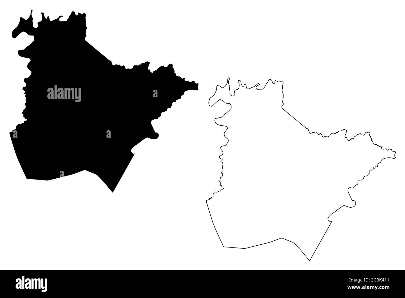 Estill county map Black and White Stock Photos & Images - Alamy