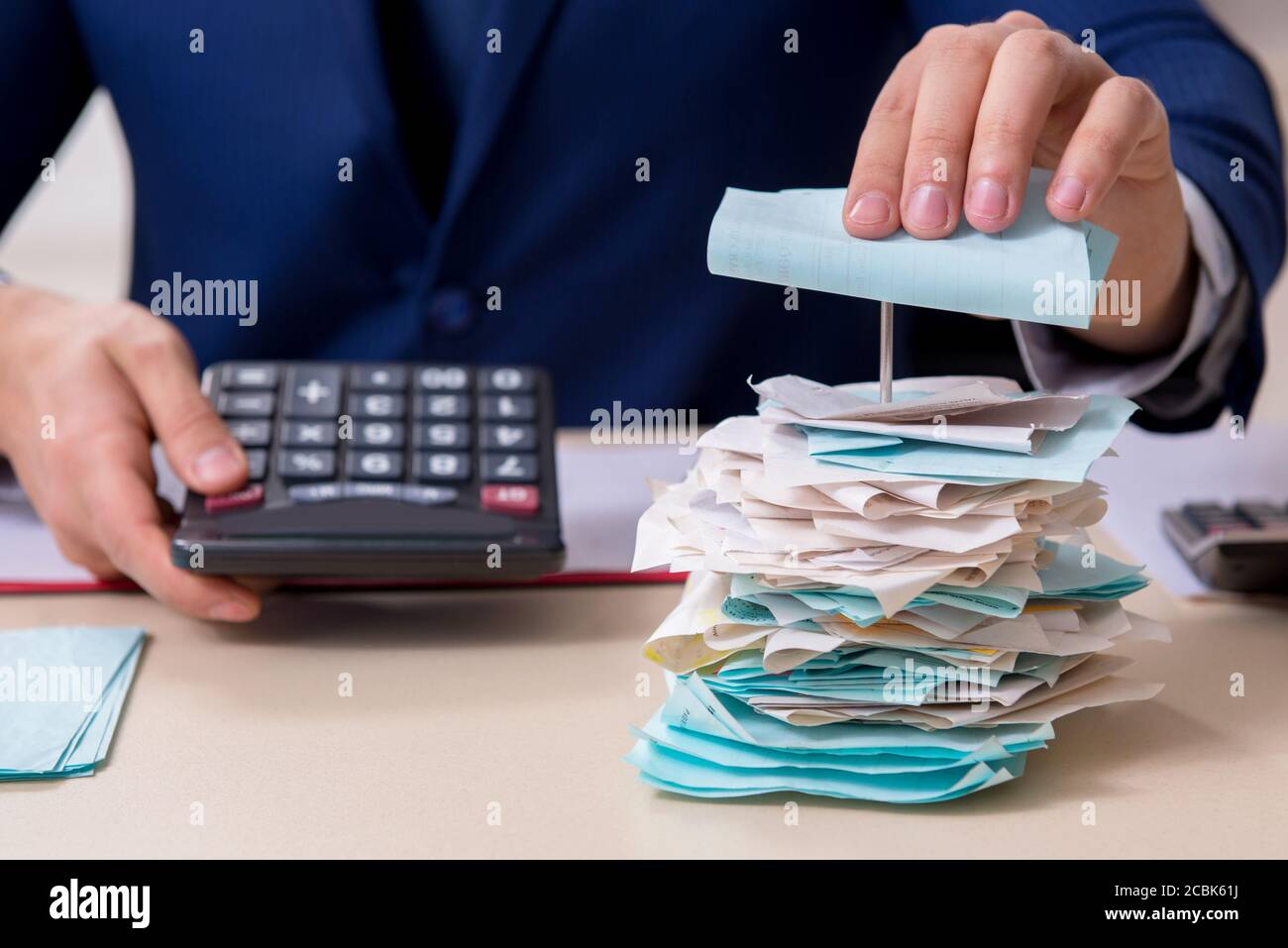 Young financial manager in the office Stock Photo - Alamy
