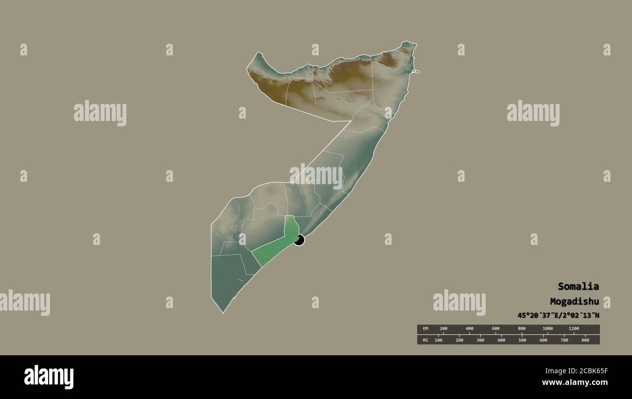 Afgooye map hi-res stock photography and images - Alamy