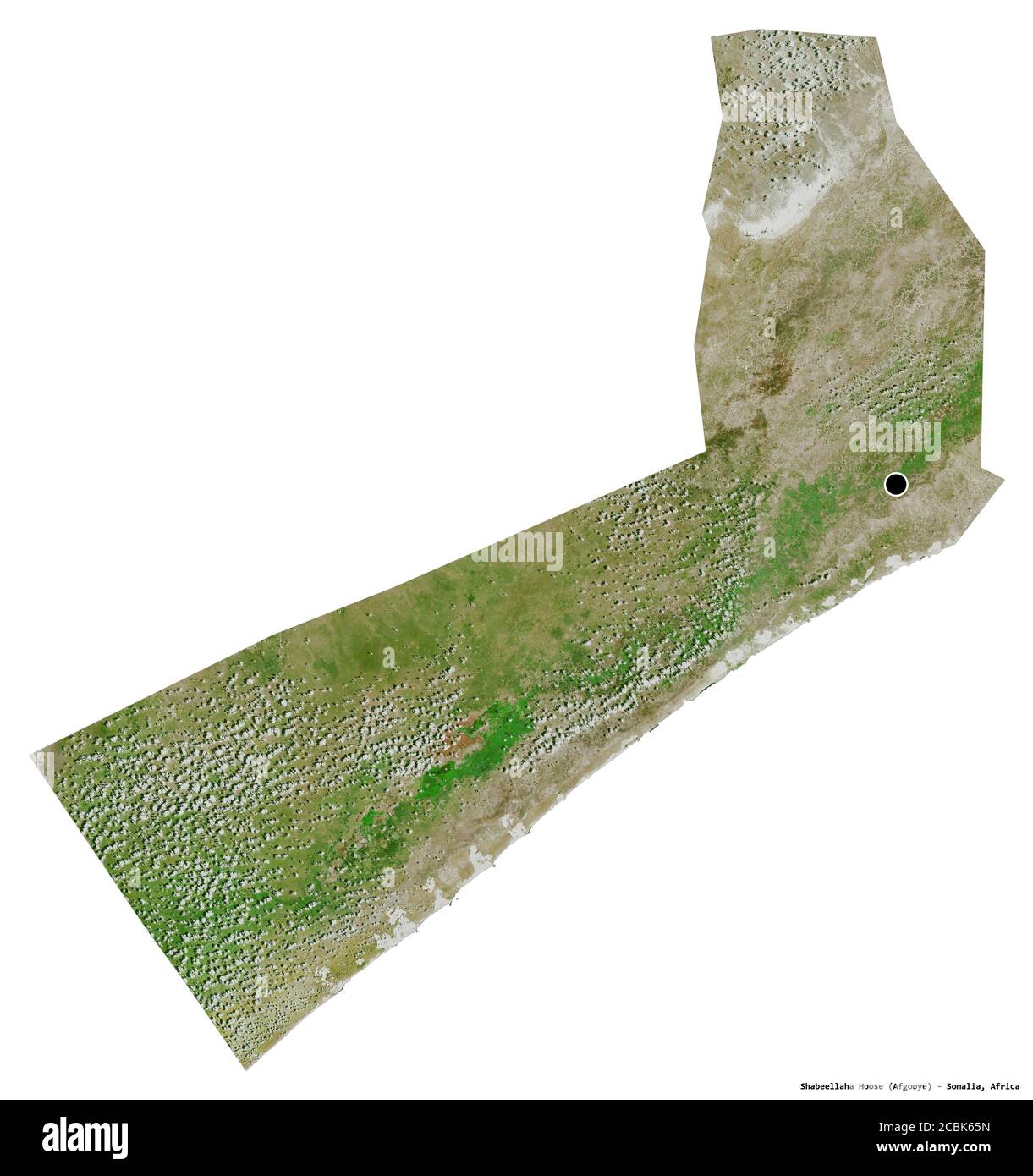 Somalia Map Satellite Geography Cut Out Stock Images & Pictures - Alamy