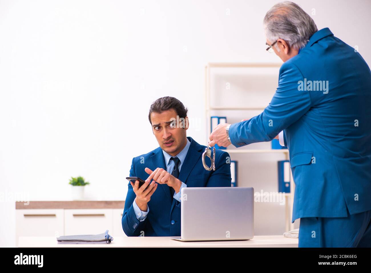 Phone police custody hi-res stock photography and images - Alamy
