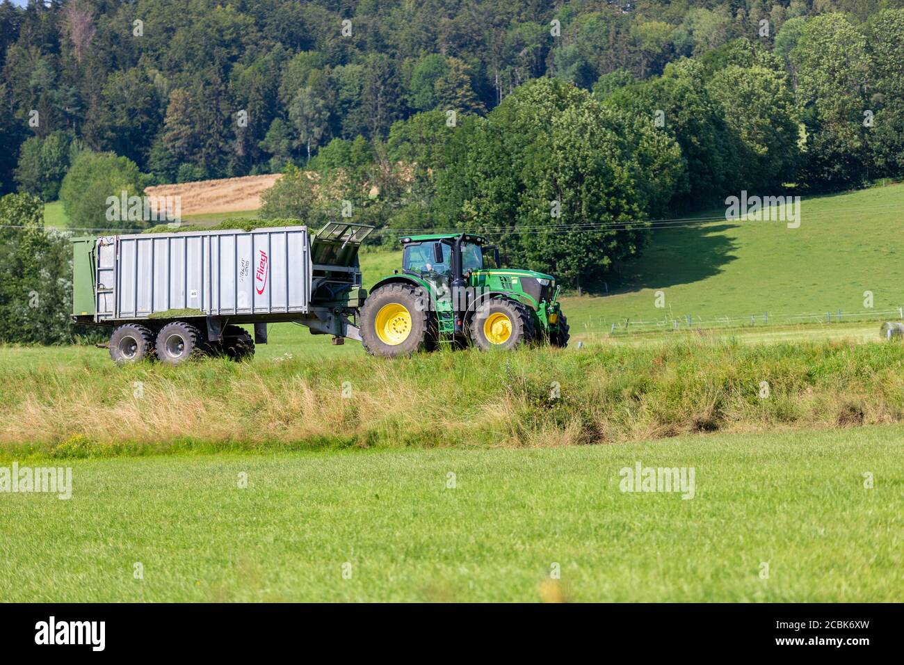 Loading wagon hi-res stock photography and images - Alamy