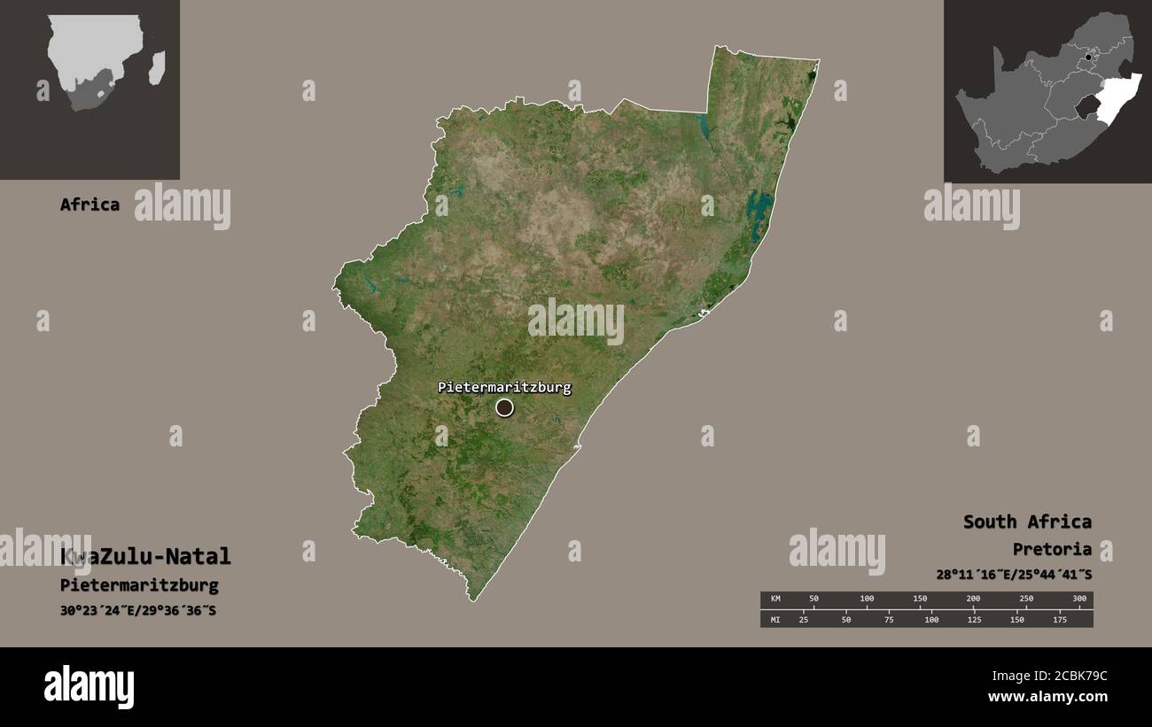 Map of zululand hi-res stock photography and images - Alamy
