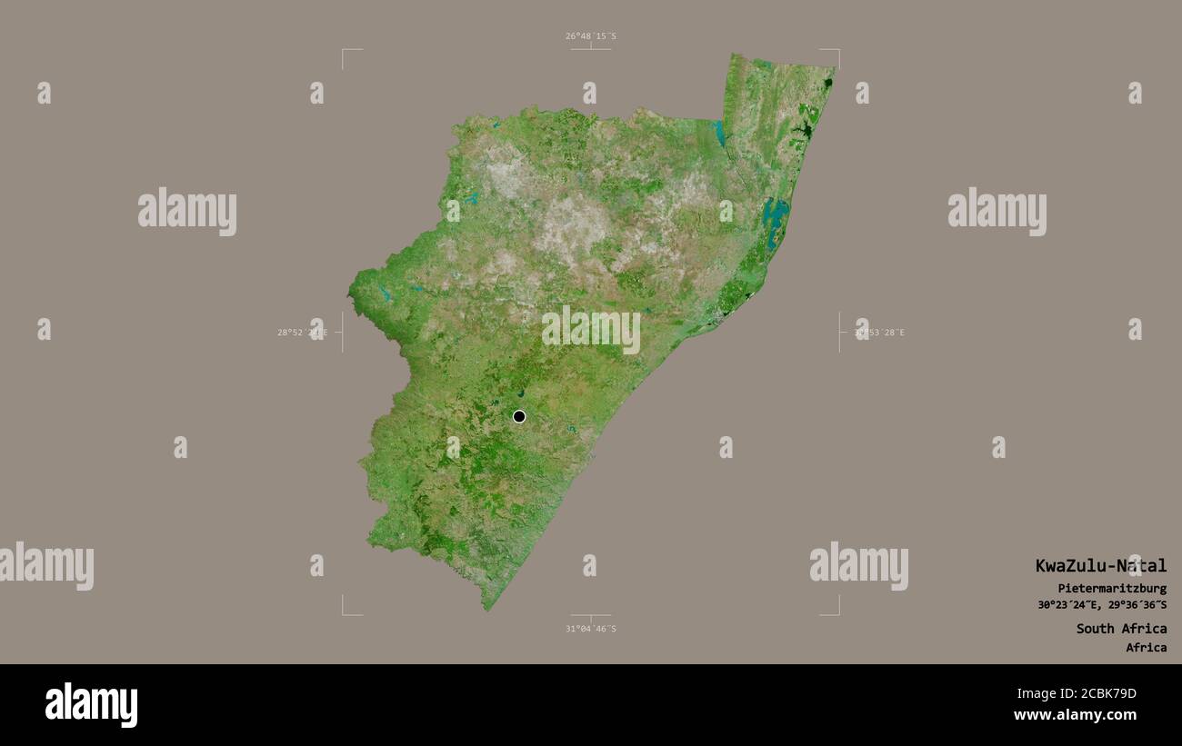 Map of zululand hi-res stock photography and images - Alamy
