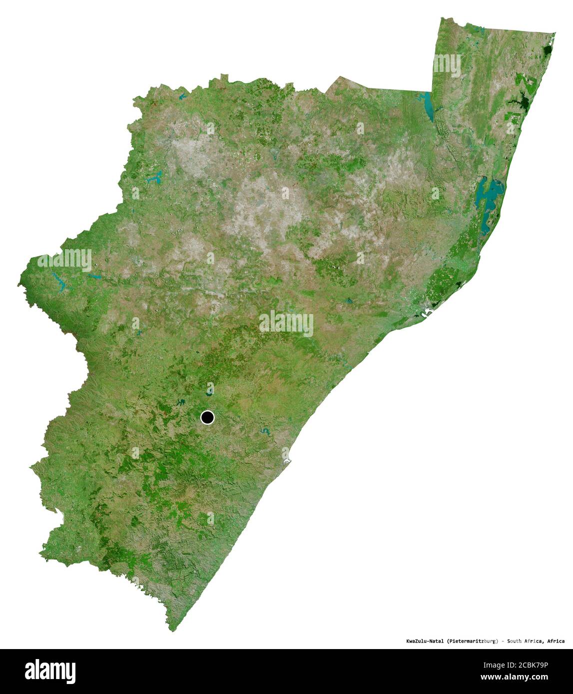 Map of zululand hi-res stock photography and images - Alamy