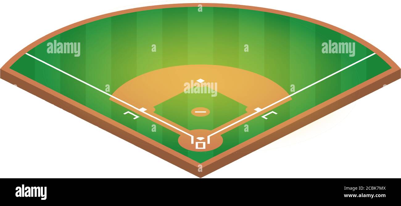 Baseball Field Vector