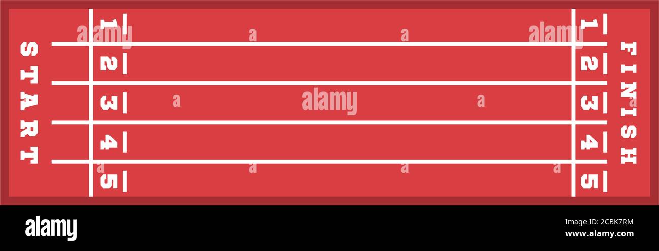 Marathon finish line from above Stock Vector Images - Alamy