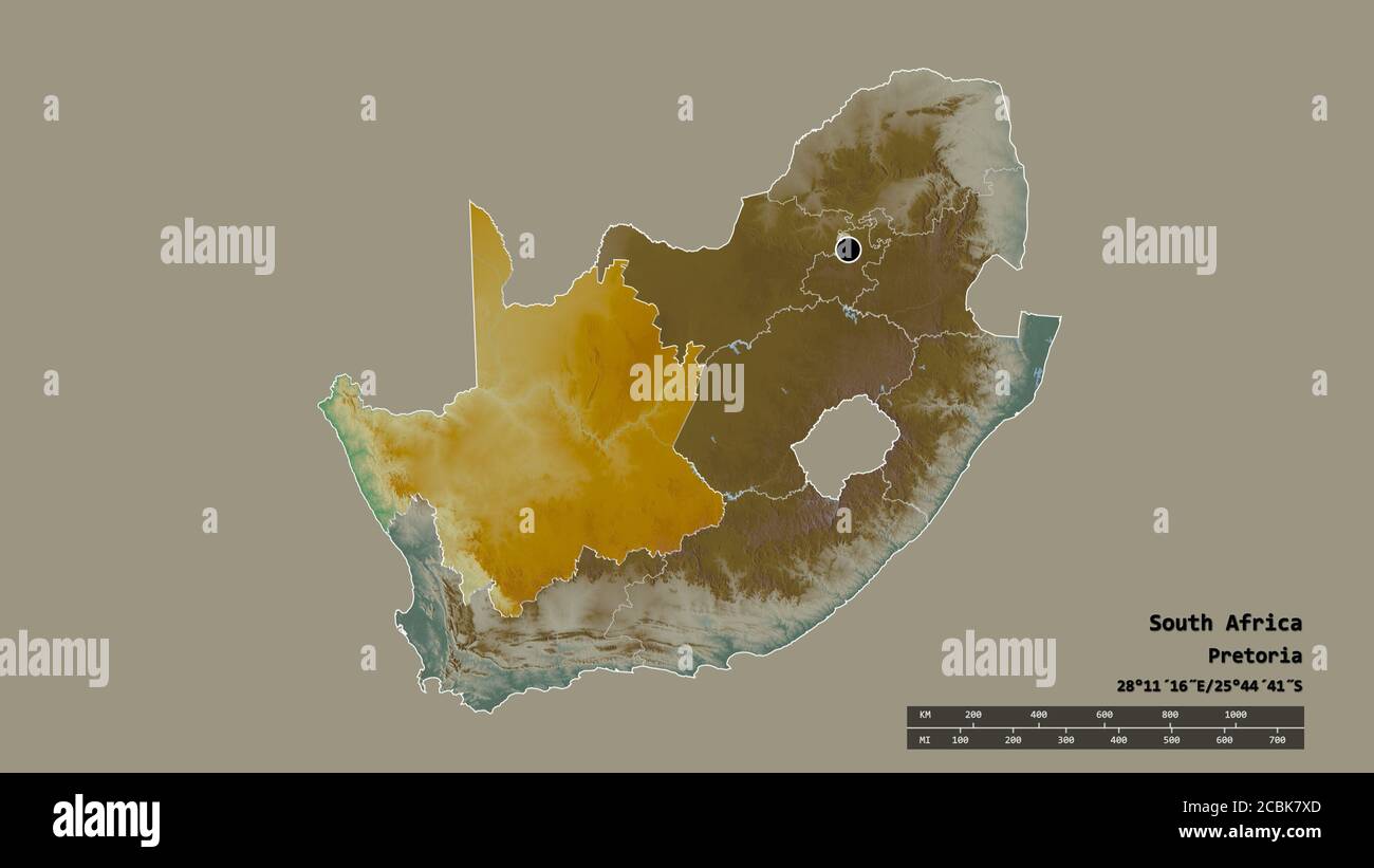 Map of kimberley hi-res stock photography and images - Alamy