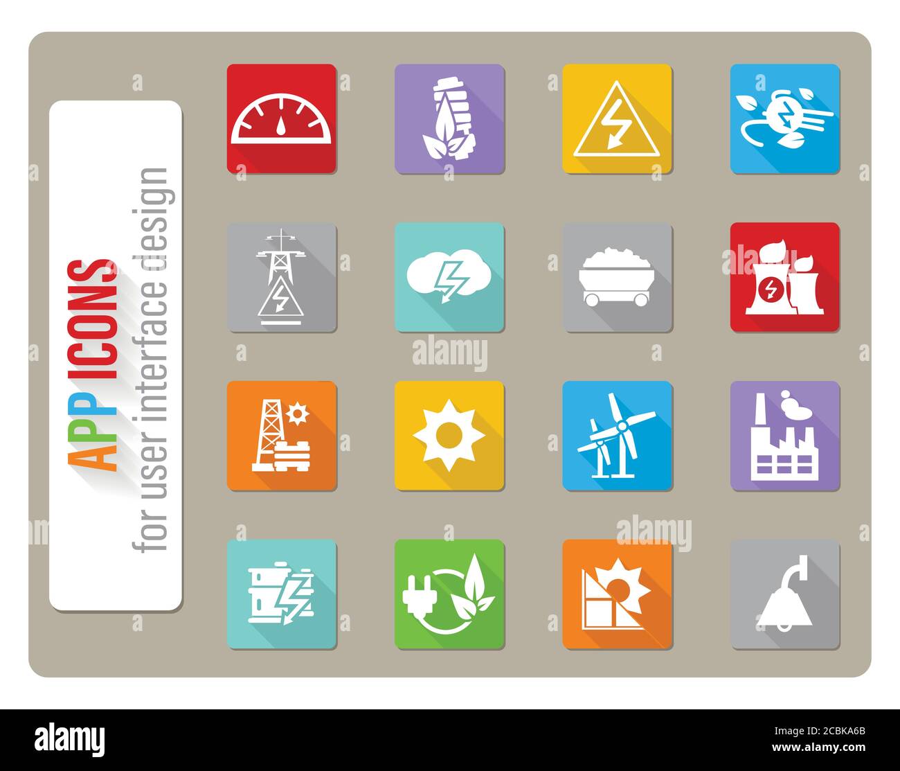 Electricity power generators Cut Out Stock Images & Pictures - Alamy