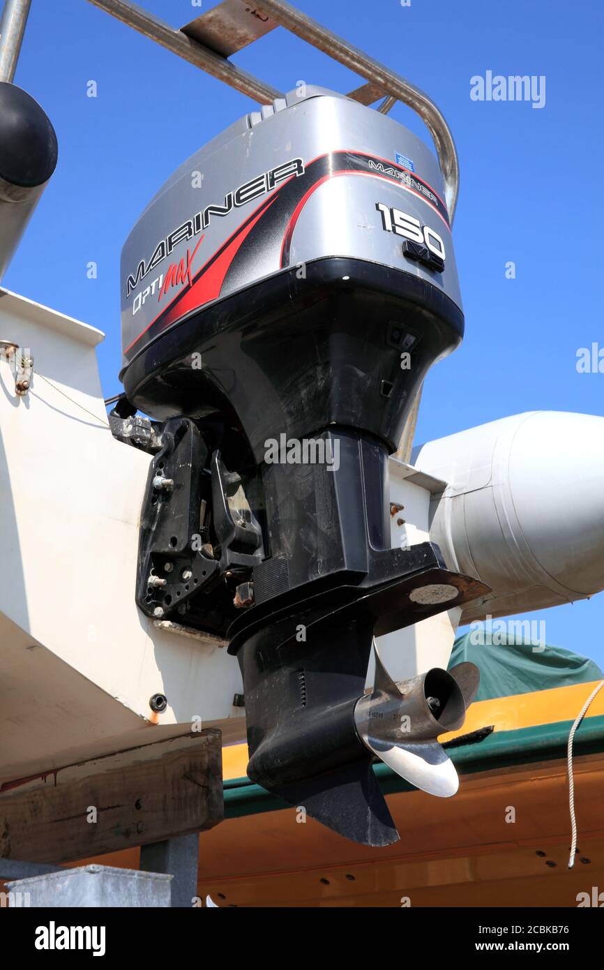 Mariner outboard motor hi-res stock photography and images - Alamy