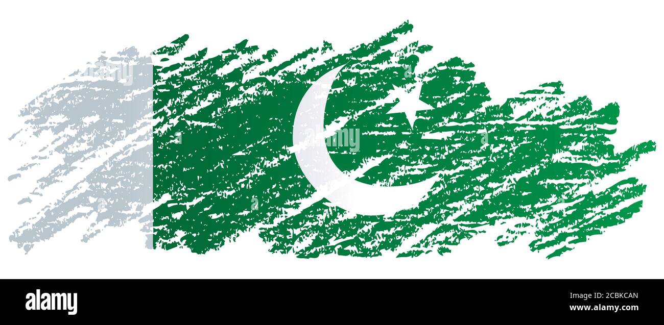 Flag of Pakistan, Islamic Republic of Pakistan. Template for award ...