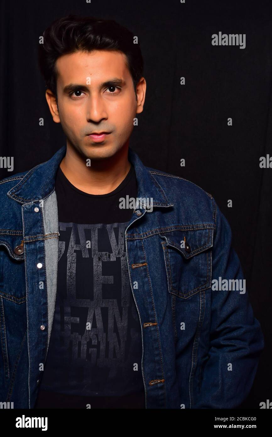 New Delhi India – March 30 2020 : Man portrait, smart casual man ...