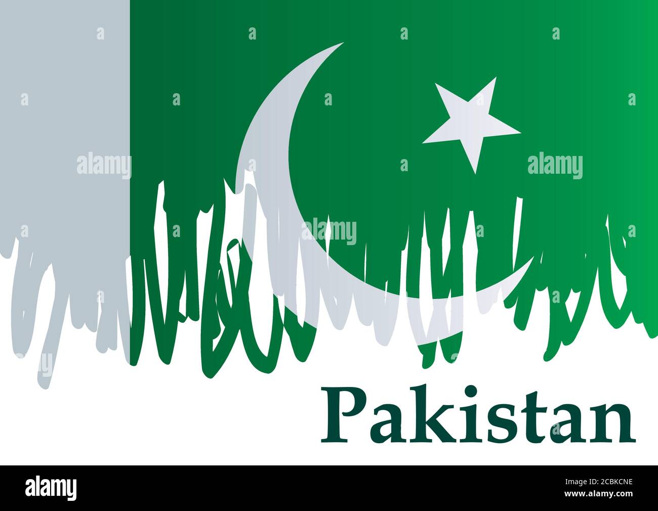 Flag of Pakistan, Islamic Republic of Pakistan. Template for award ...