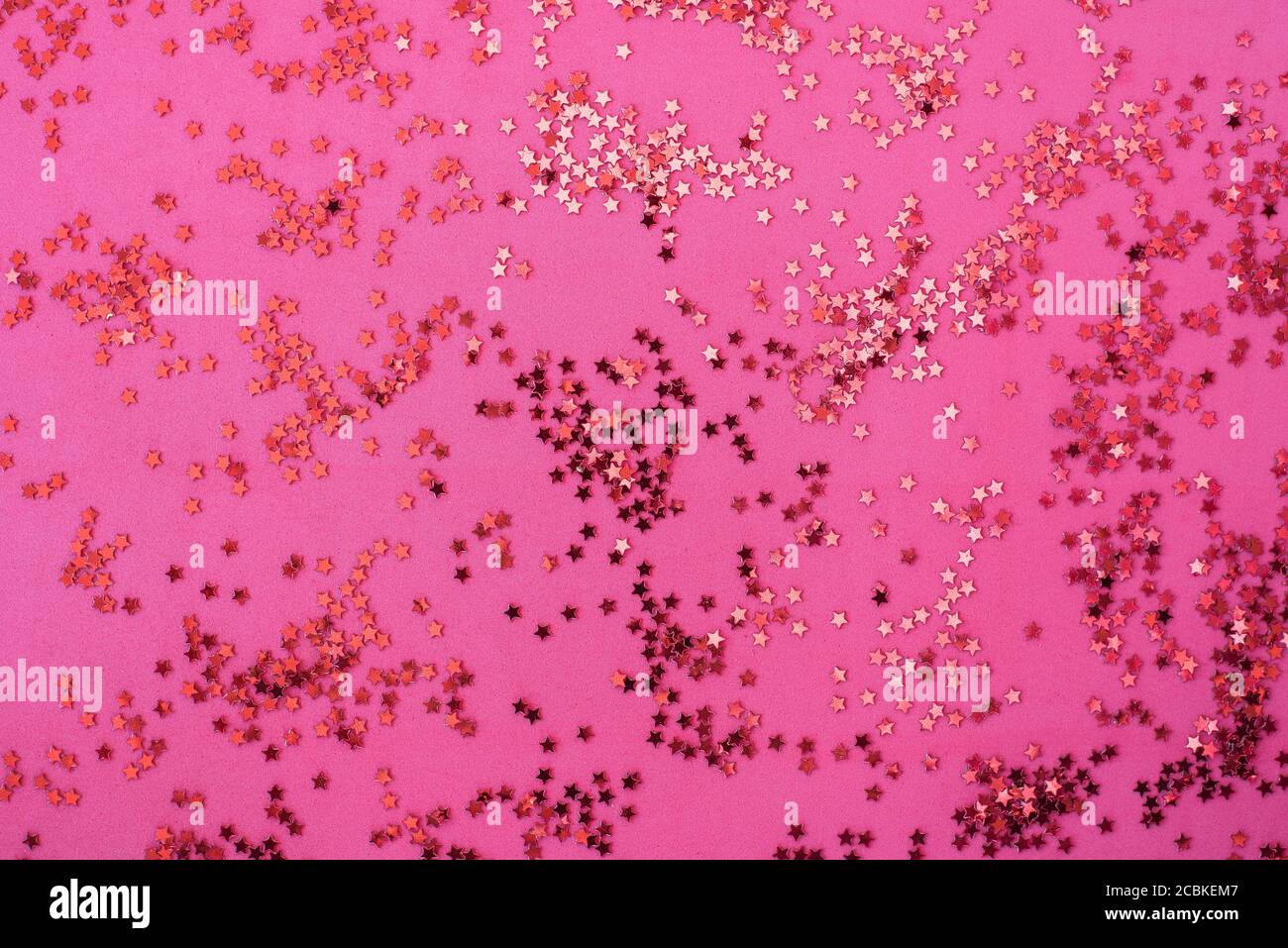 Pink background with many small stars glitter Stock Photo - Alamy