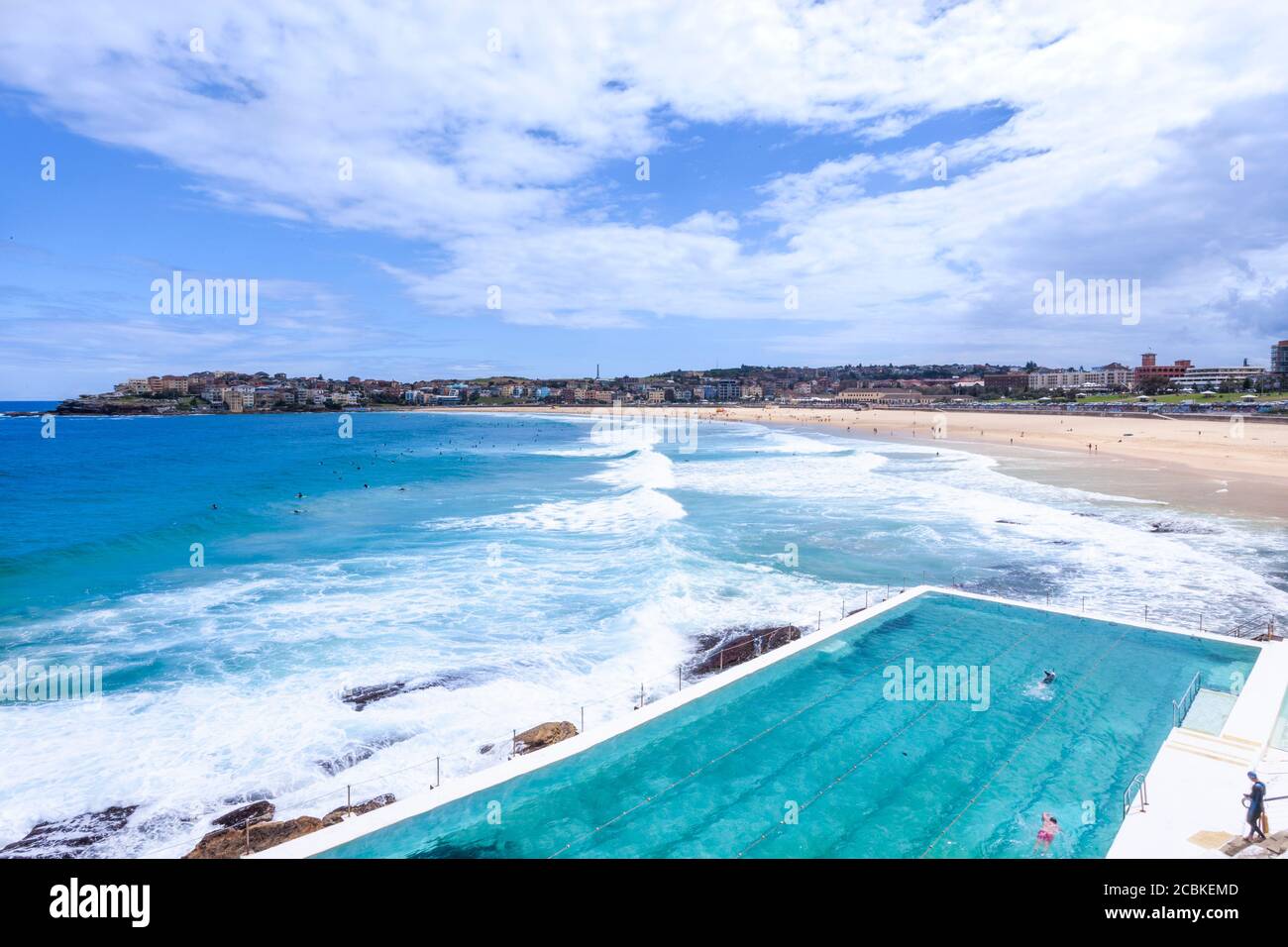 View of Bondi Beach in Sydney, Australia Stock Photo - Alamy