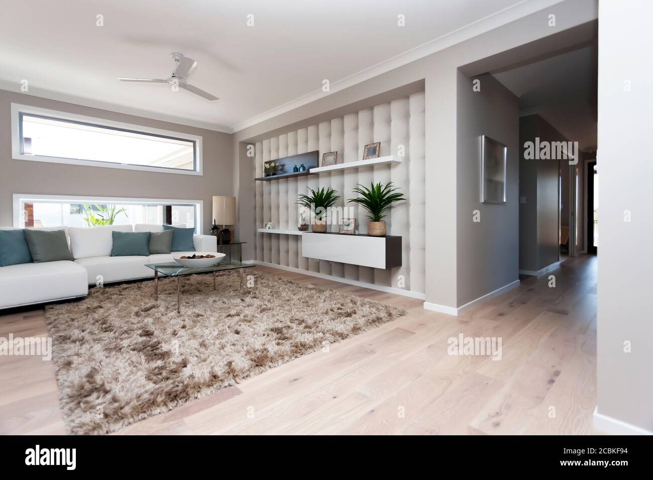 Interior view of a living room in new luxury home Stock Photo - Alamy