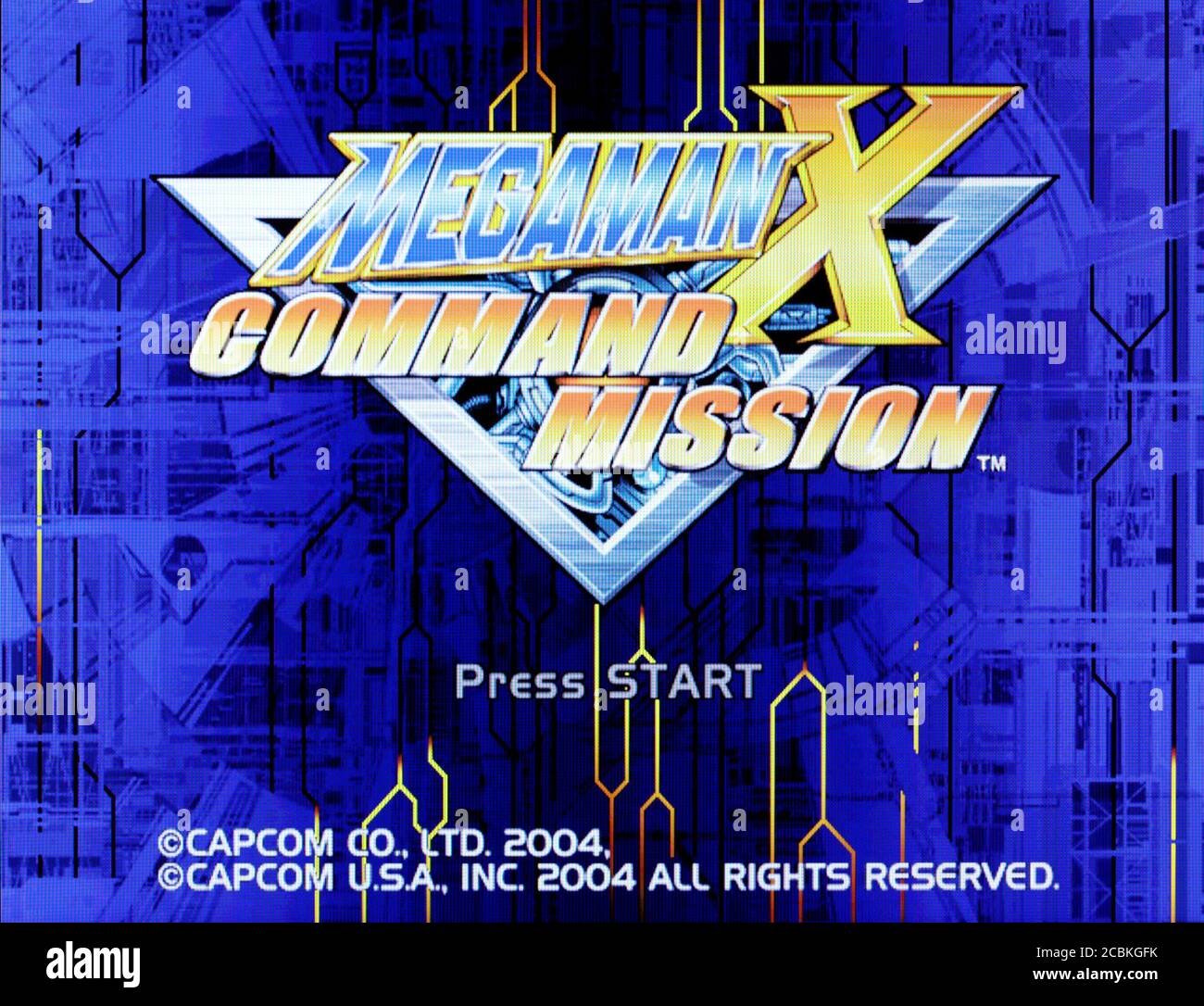 Megaman X Command Mission - Nintendo Gamecube Videogame - Editorial use ...