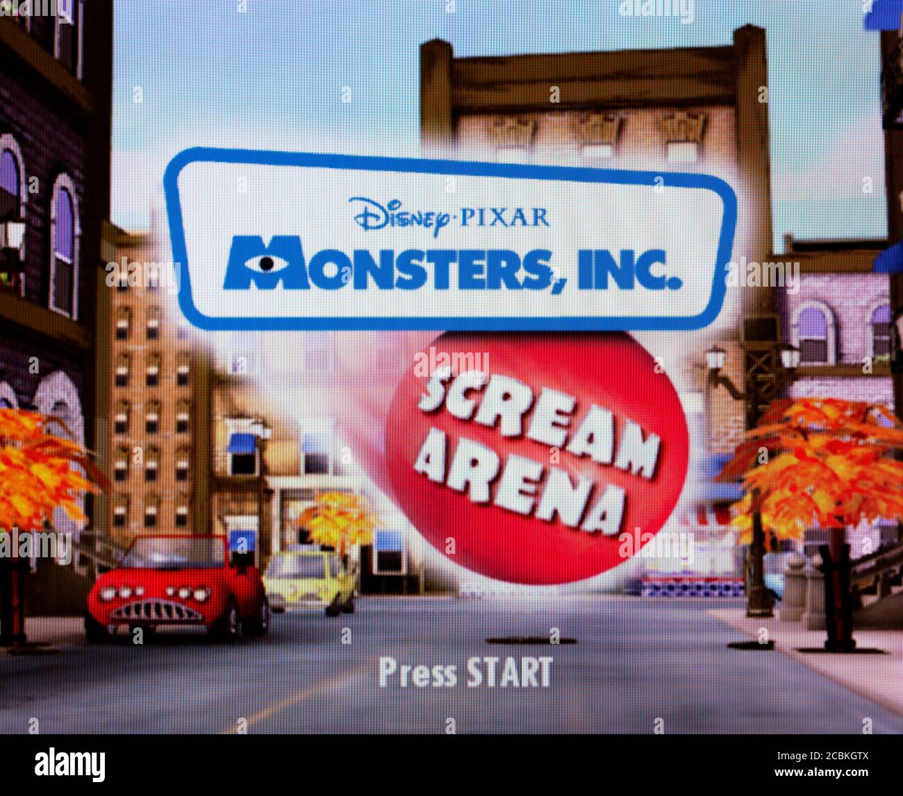 Disney Pixar Monsters Inc - Nintendo Gamecube Videogame - Editorial use ...