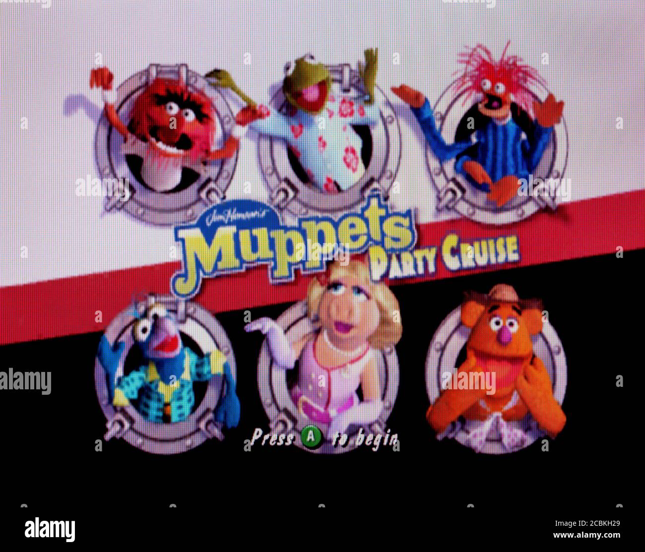 Muppets Party Cruise - Nintendo Gamecube Videogame - Editorial use only ...