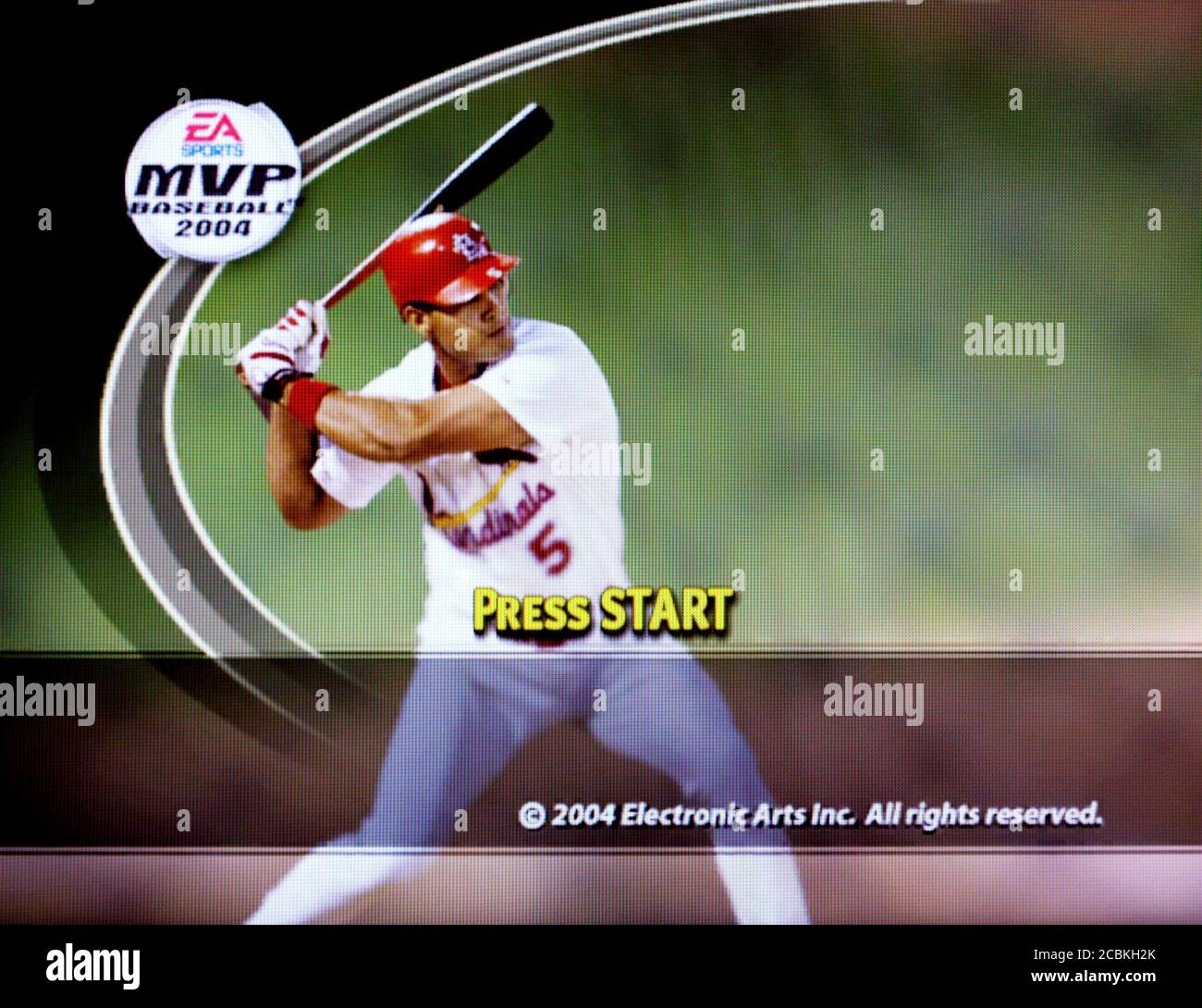 MVP Baseball 2004 - Nintendo Gamecube Videogame - Editorial use only ...