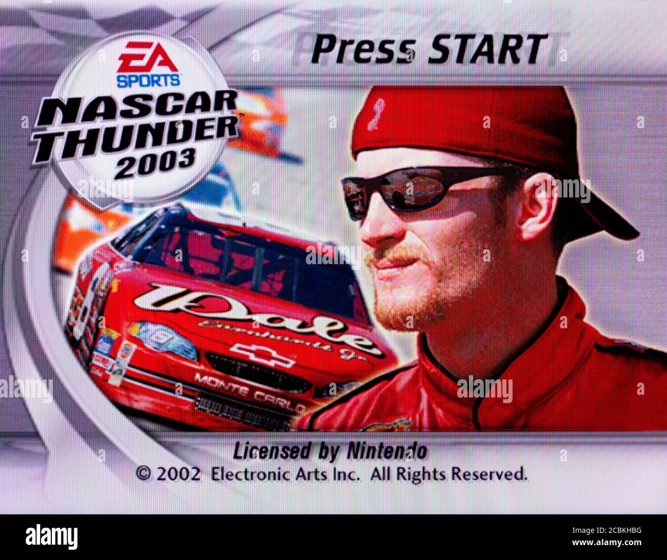 Nascar Thunder 2003 - Nintendo Gamecube Videogame - Editorial use only ...