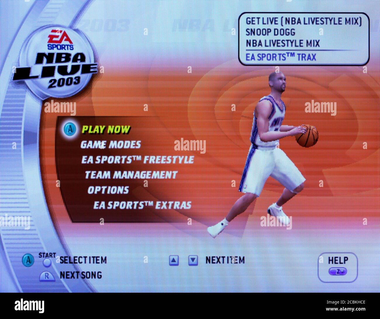 NBA Live 06 - Nintendo Gamecube Videogame - Editorial use only Stock ...