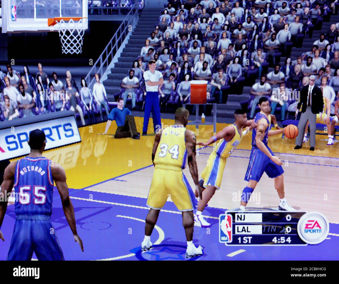NBA Live 06 - Nintendo Gamecube Videogame - Editorial use only Stock ...
