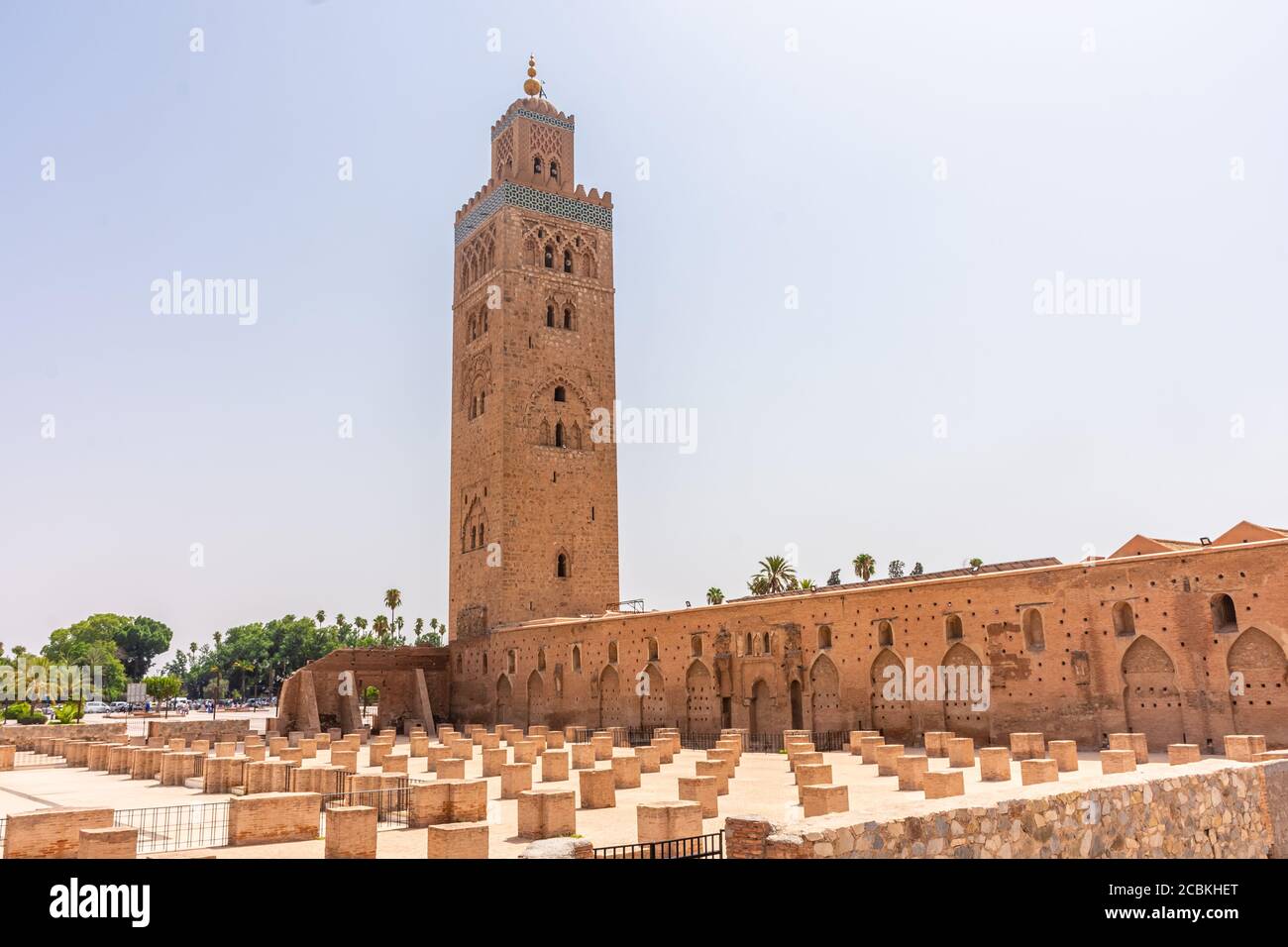 The Koutobia Mosque of Marrakech, Morocco Stock Photo - Alamy